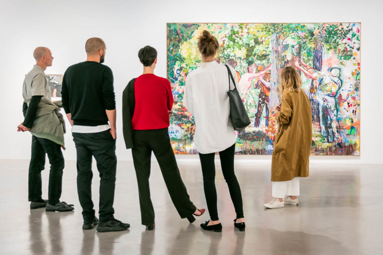 People Looking At Art - Photos of people looking at art by London based ...
