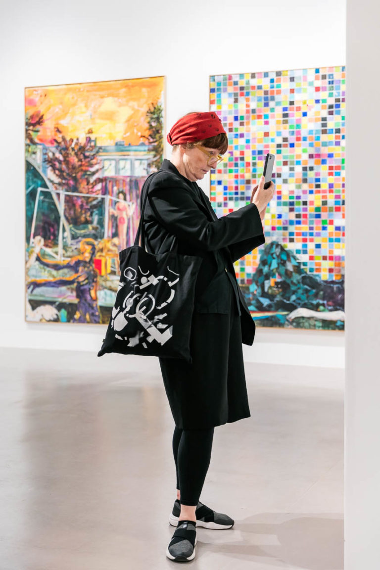 People Looking At Art - Photos of people looking at art by London based ...